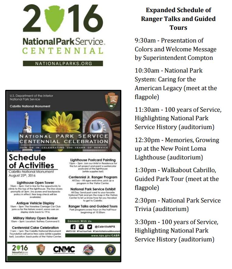 Expanded Centennial Schedule of Events – CNM VIP Voice